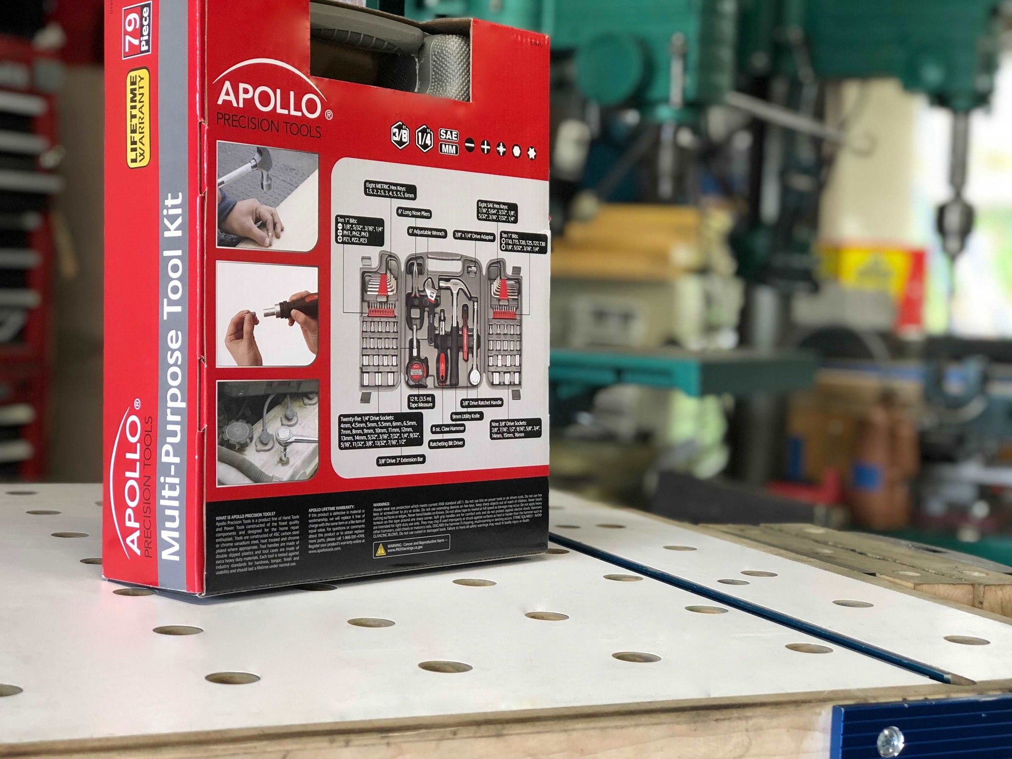 A basic, transportable tool set that combines low price and quality ...