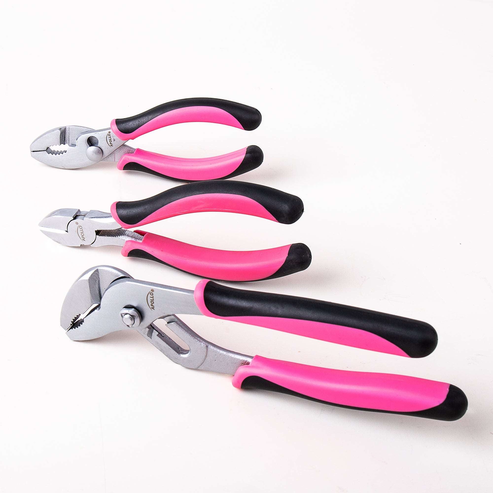 3 pink pliers for DIY, hobbies and jewelry making – Apollo Tools