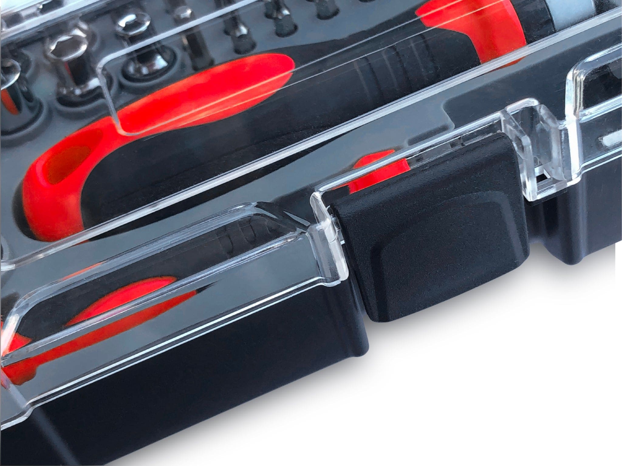 55 Piece Metric Tool Set with Ratcheting Bit Driver, Precision Bit Dri ...